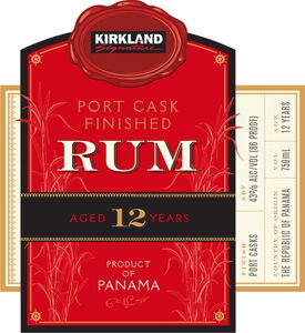 Drink Label: Kirkland Signature Port Cask Finished Aged 12 Years ...