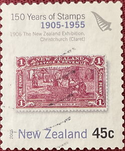 Stamp: 1906 New Zealand Exhibition - Coil Issue (New Zealand(150th ...