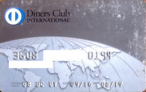 Bank Card: Diners Club International (Diners Club SLO, SloveniaCol:SI ...