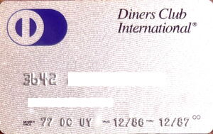 Bank Card: Diners Club International (Diners Club International ...