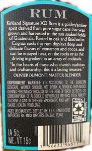 Drink Label: Kirkland Signature Bourbon Casked XO (E.L.S ...
