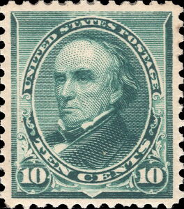 Stamp: Daniel Webster (1782-1852), United States Senator (United States ...