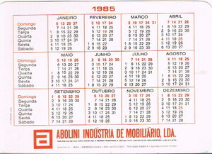 Taschenkalender: Abolini Indústria de Mobiliário, Lda. (Portugal ...