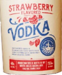 Drink Label: Strawberry Flavored Vodka (White Hills Distillery, United ...