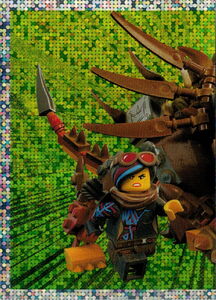 Sammelbild: The Lego Movie 2 - The Lego Movie 2 - Sticker no. 25 (Blue ...