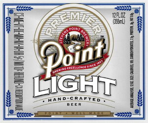 Drink Label: Premier Point Light (Stevens Point Brewery, United States ...