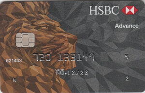 Bank Card: HSBC Advance (HSBC, Hong KongCol:HK-UP-0005
