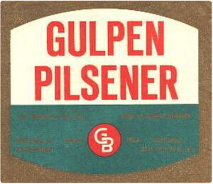 Drink Label: Gulpener Pilsener (Gulpener Bierbrouwerij, NetherlandsCol ...