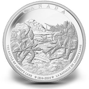 Moneda: 250 Dollars (The Battle of Lundy's Lane) (Canadá(2003~2022 ...