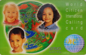 Phonecard: World citizen - International calling card (Other Companies ...