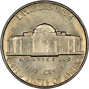 Coin: 5 Cents (Jefferson) (United States of America(B02a - Jefferson ...