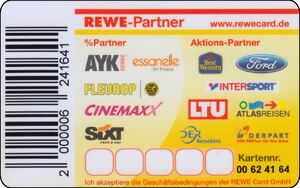 Funktionale Karte: REWE-Haushaltskarte (Shops - Supermarkets ...