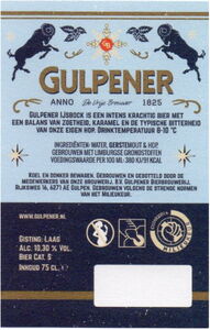 Drink Label: Gulpener IJsbock (Gulpener Bierbrouwerij, NetherlandsCol ...