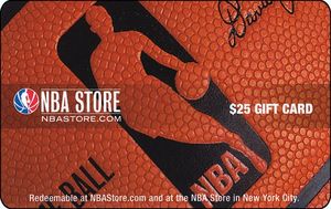 Gift Card: NBA store (NBA - (Various Basketball Teams), United States ...