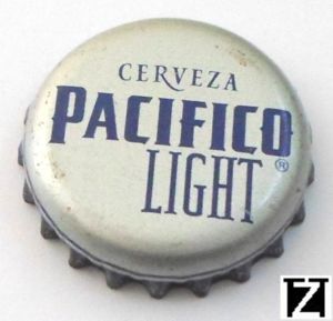 Bottle Cap: Pacifico Light (Cervecería del Pacífico, Mexico) Col:BE-MX ...