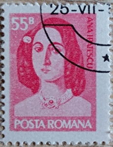 Stamp: Death Centenary of Ana Ipatescu (RomaniaMi:RO 3266,Sn:RO 2552,Yt ...