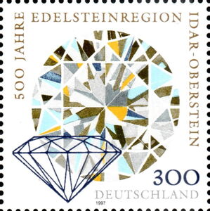 Stamp: Diamonds (Germany, Federal RepublicMi:DE 1911IV