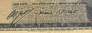 Banknote: 5 Turkish Lira (Türkiye (Turkey)(1952-5.Emisyon "Türk Lirası ...