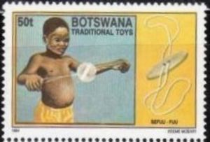 Stamp: Sefuu-fuu (Botswana) (Traditional Toys) Mi:BW 563,Sn:BW 564,Yt ...