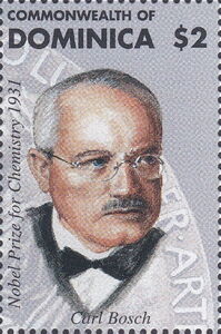 Stamp: Carl Bosch (1874-1940) (Dominica(Centenary of the Nobel Prizes ...
