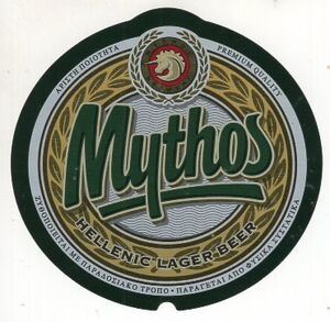 Drink Label: Mythos (Mythos Brewery S.A., GreeceCol:GR-BEER-001857