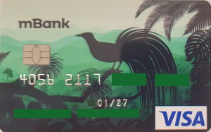 Bank Card: Birds (BRE Bank SA/MultiBank/mBank, PolandCol:PL-VI-1007.01