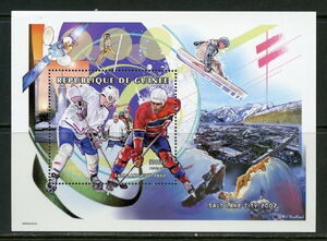 Stamp: Winter Olympic Games - Salt Lake City, USA (Guinea(Winter ...