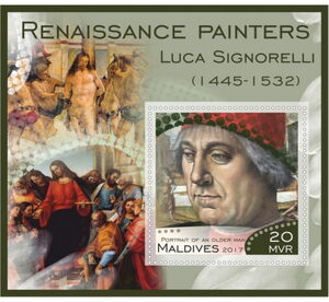 Stamp: Art Renaissance painters Luca Signorelli (Maldives: Illegal ...