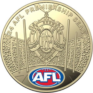 Coin: 1 Dollar (Australian Football League - AFL) (Australia(2024 ...