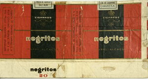 Cigarette Pack: Negritos (BrazilCol:BR-CT-1108