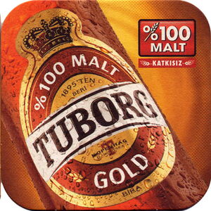 Sous-bock de bière: Tuborg (Carlsberg Breweries AS, Danemark(Tuborg ...