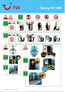 Safety Card: Boeing 737-800 (TUI, WorldwideCol:TUI-XN-0002