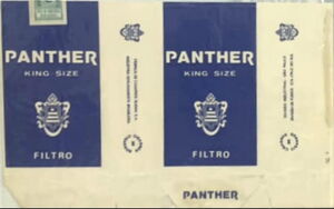 Cigarette Pack: Panther (BrazilCol:BR-CT-1147