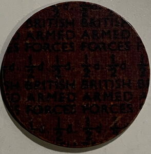 Token: NAAFI Token (United Kingdom of Great Britain & Northern Ireland ...