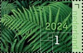 Stamp: Fractals : Ferns (Polypodiopsida sp) (Netherlands(The Formal ...