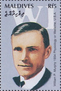 Stamp: William P. Murphy (1892-1987) (Maldives(Centenary of the Nobel ...