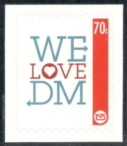 Stamp: We Love DM (New Zealand: Personalized Stamps(Custom Advertising ...