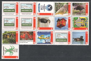Stamp: NZ Post Custom Advertising Lables Sheet (New Zealand ...