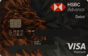 Bank Card: Advance Debit (HSBC, IndonesiaCol:ID-VI-0151