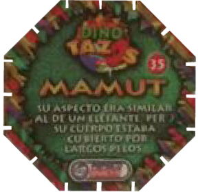 Meal Toy: #35 - Mamut (Flippo's/Pogs/Tazos, Argentina(Mundo ...