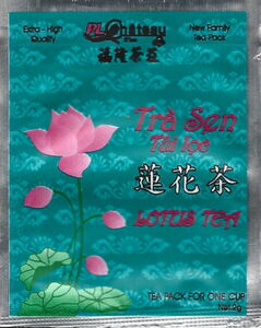 Tea Bag: Trà Sen Túi Lọc/Lotus Tea, (PL Château, VietnamCol:TB-VN-0357