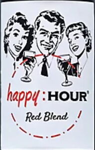 Drink Label: happy : HOUR' Red Blend (Juan Ramón Lozano S.A./ R.E. CLM ...