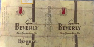 Cigarette Pack: Beverly (BrazilCol:BR-CT-1266