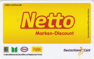 Functional Card: Netto - Marken-Discount (DeutschlandCard, Germany ...