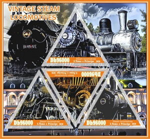 Stamp: Steam Locomotives (São Tomé and Príncipe: Illegal Stamps ...