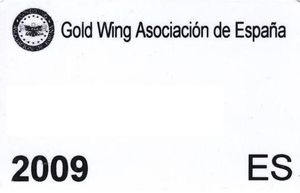 Functional Card: GoldWing GWEF (Clubs - Motorcycle Clubs, Spain ...