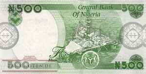 Banknote: 500 Naira (Nigeria(2022-2024 Modified Colors Issue) Wor:P-48b.2.2