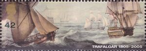 Stamp: Cutter and HMS Pickle (schooner) (United Kingdom of Great ...