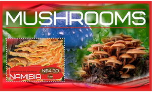 Stamp: Mushrooms I (Namibia: Illegal Stamps(Mushrooms) Col:NA-IL 2018 ...