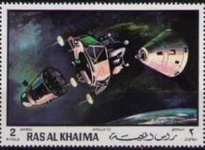 Stamp: Apollo 13 (Ras al Khaimah(Space Flights) Mi:RK 441A,Sn:RK C71b ...